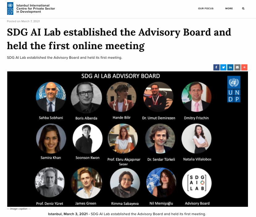 Newsroom - SDG AI Lab